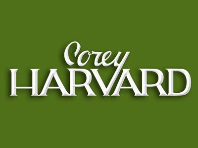 Corey Harvard logo by diane gibbs on Dribbble