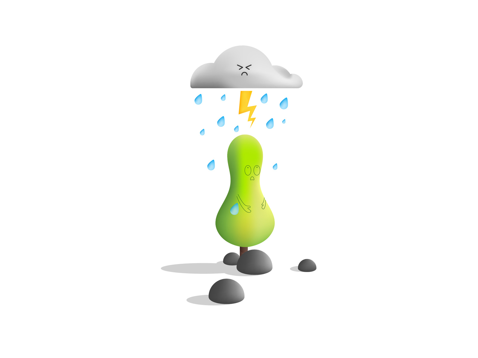 Cloud's Poop by Emas Prasetyo on Dribbble