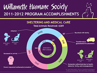 Humane Society Infographic by April Greer on Dribbble