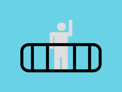 Barricade Icon (SVG) by Alex Ionescu on Dribbble