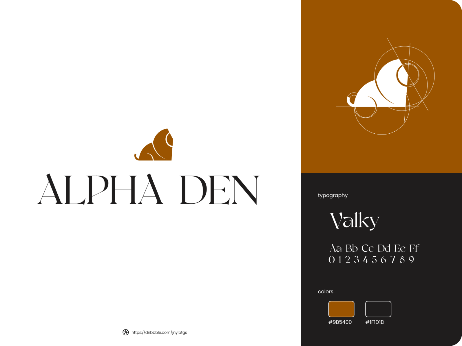 Alpha Den (logo concept) by Junyl Batuigas on Dribbble