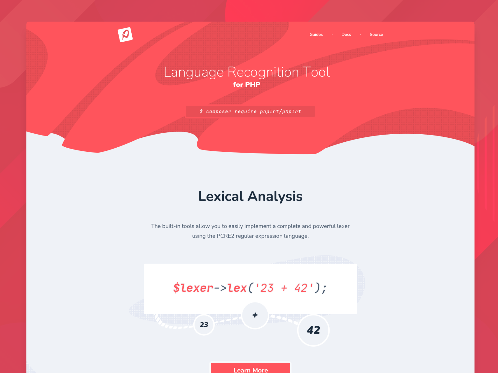 PHP Language Recognition Website by Kirill Nesmeyanov on Dribbble
