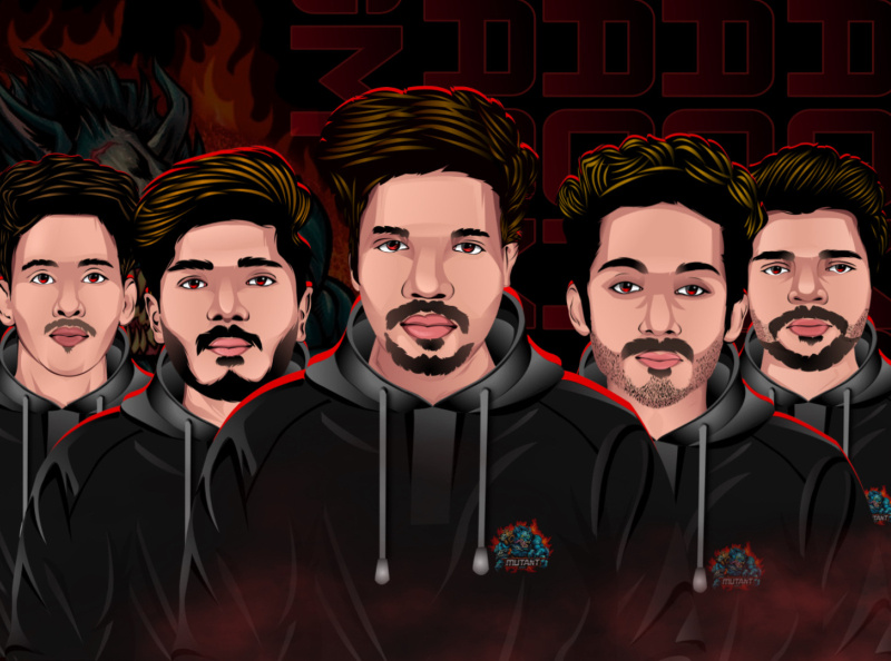 Gaming vector ( group ) by Ajithunni on Dribbble