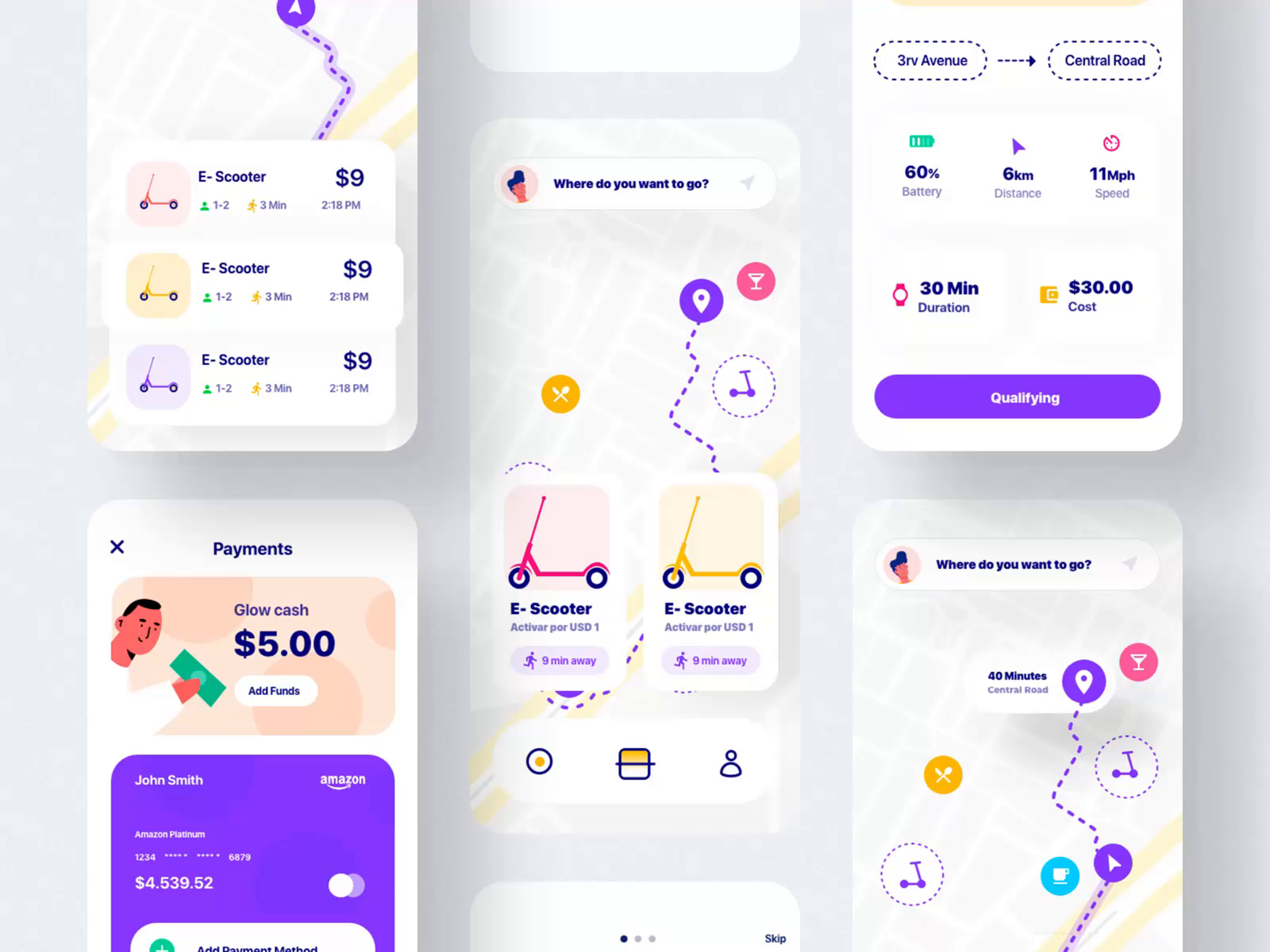 Glow UI Kit by UI8 on Dribbble