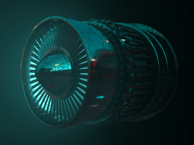 Sci Fi Render by Hieran Chauhan on Dribbble