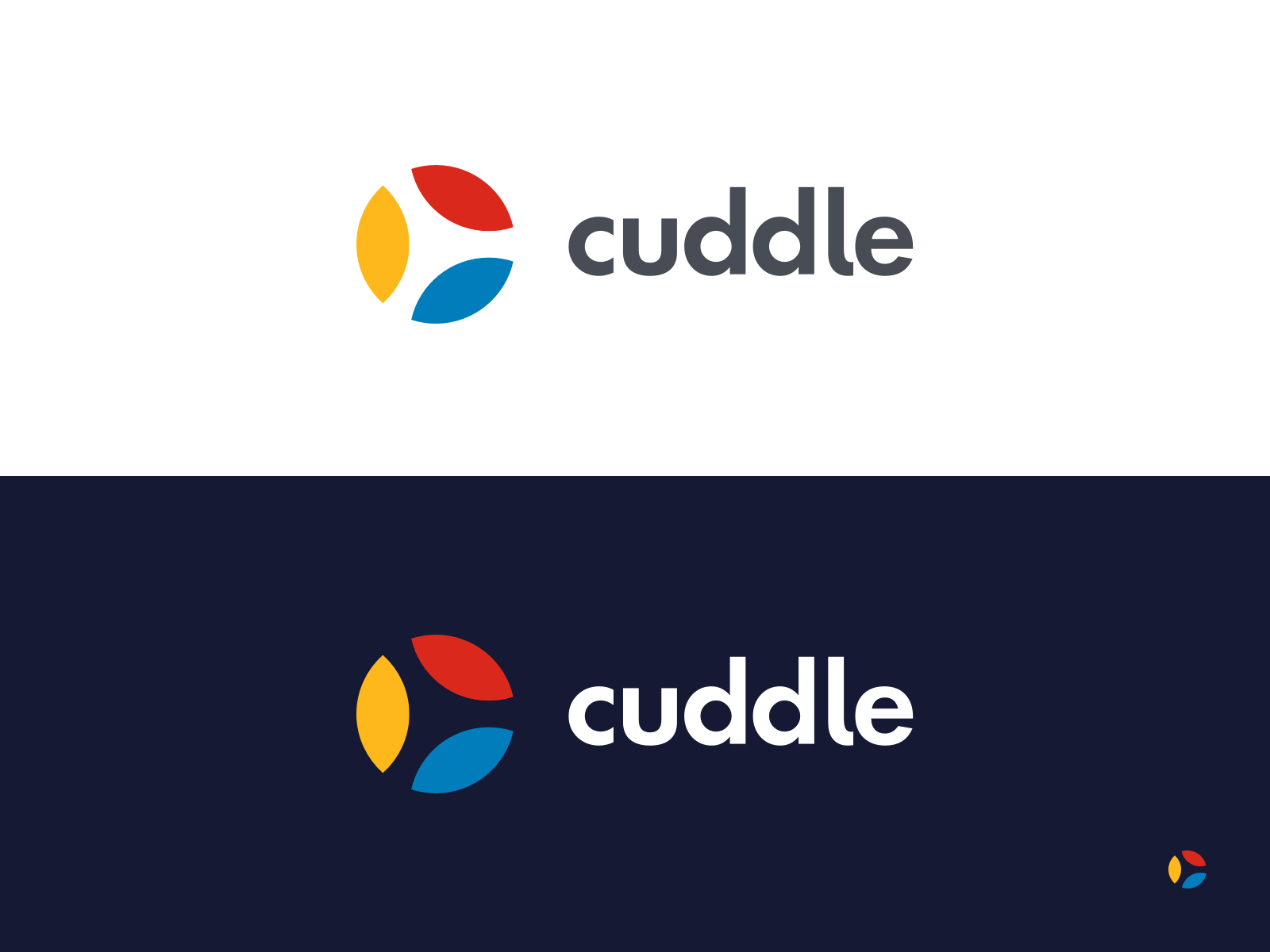 Cuddle Logo by Mayank Dhawan on Dribbble