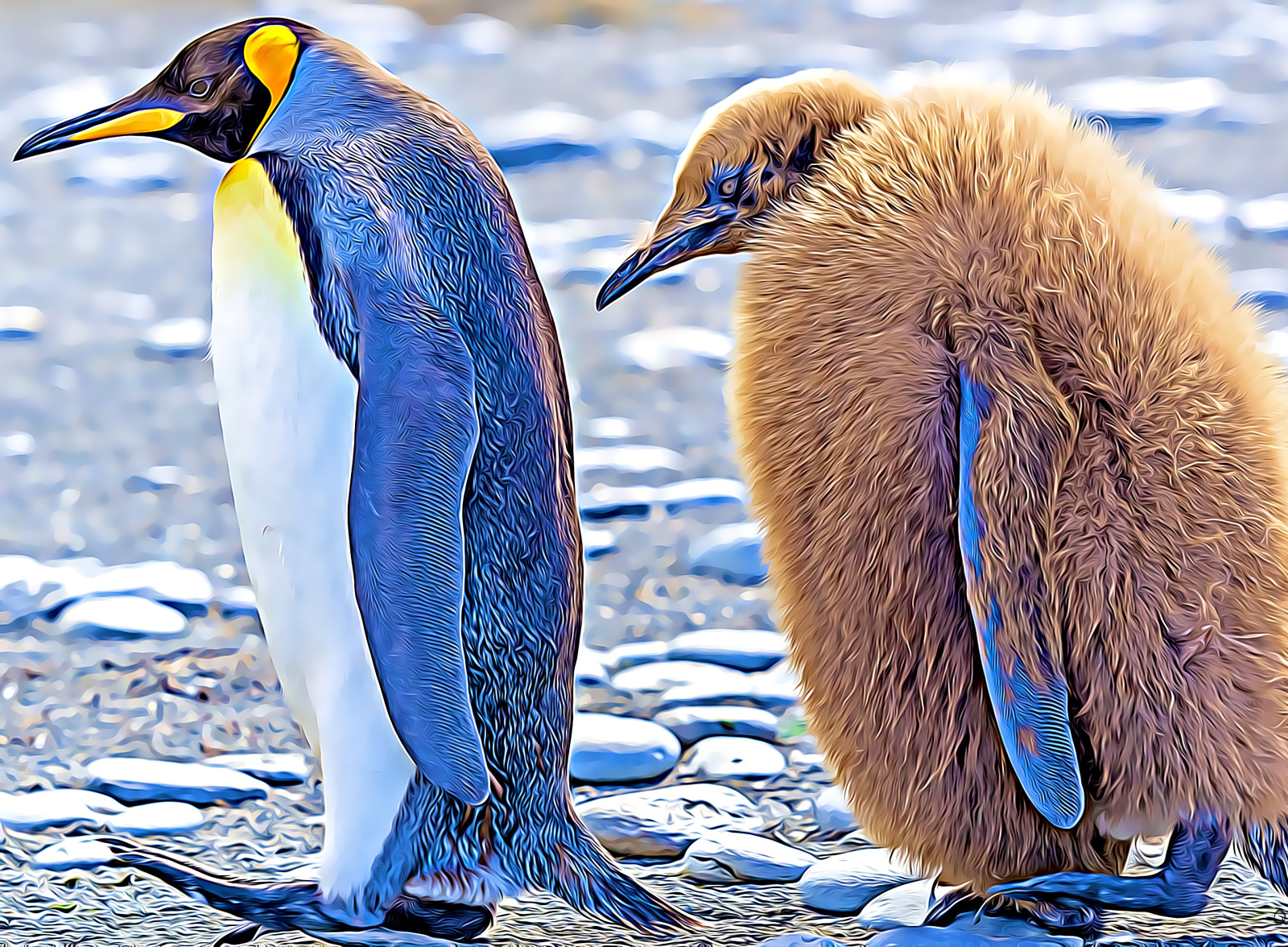 Larry & Curly by Artist Quinn on Dribbble