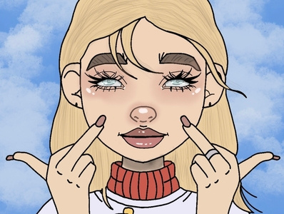 NFT girl by ani ioseliani on Dribbble