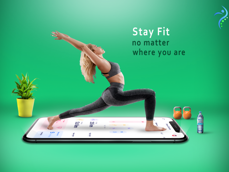 Stay fit by Amr on Dribbble