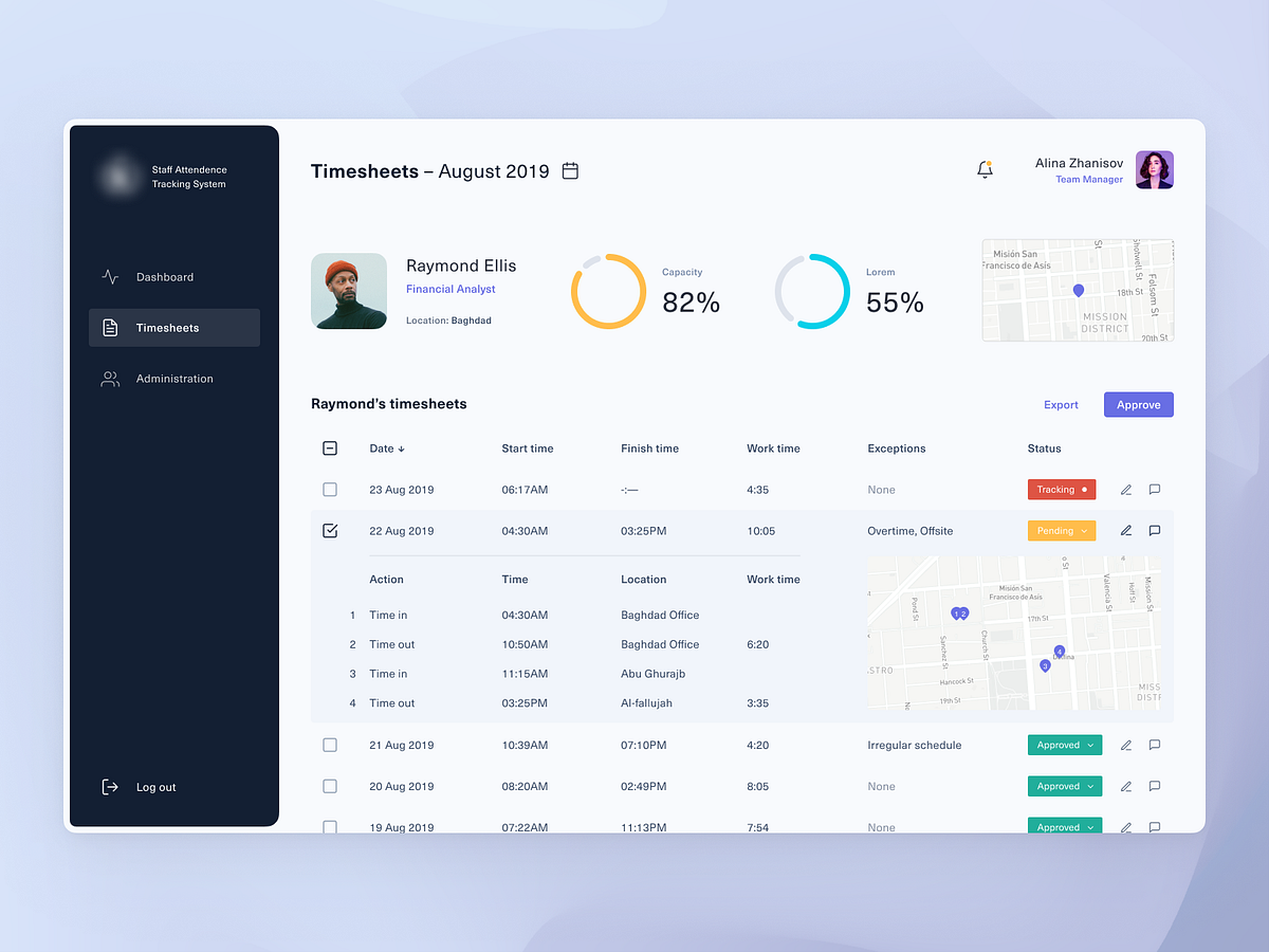 Ux Of Attendance App Designs Themes Templates And Downloadable