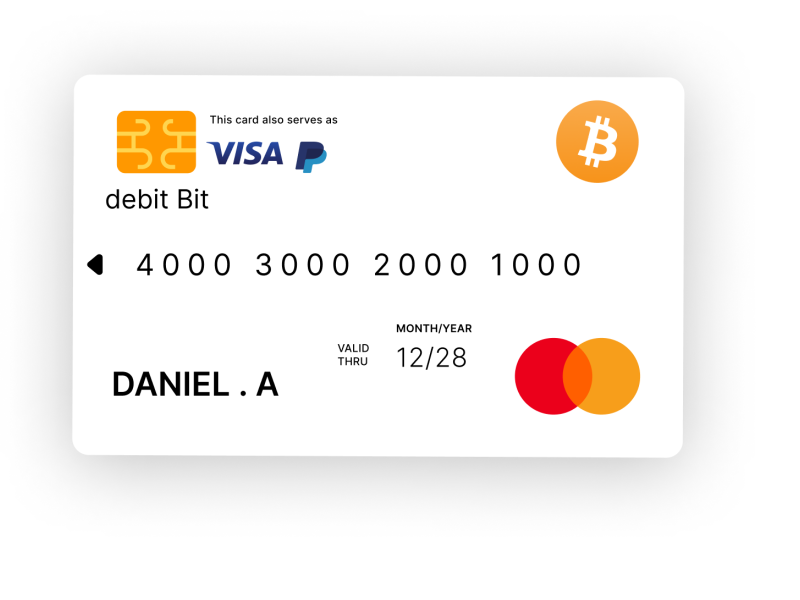 Bitcoin card... (master card design) by Daniel A. on Dribbble
