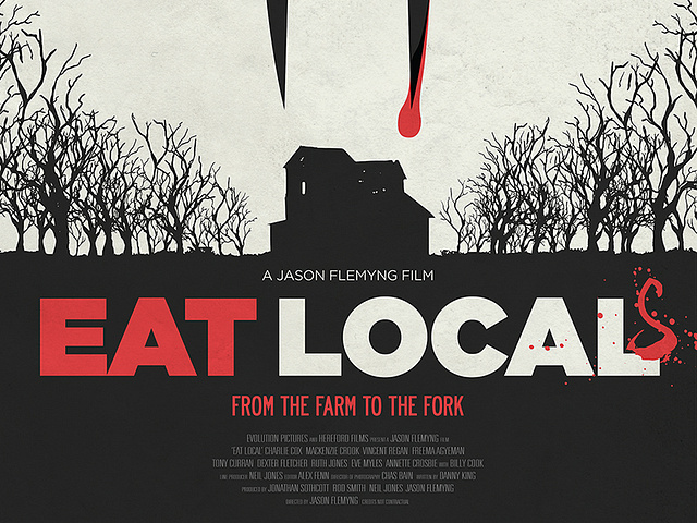 Eat Local Movie Poster by Mike Kus on Dribbble