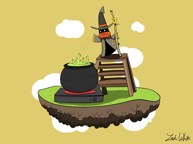 Wizard Dood by Zack White on Dribbble