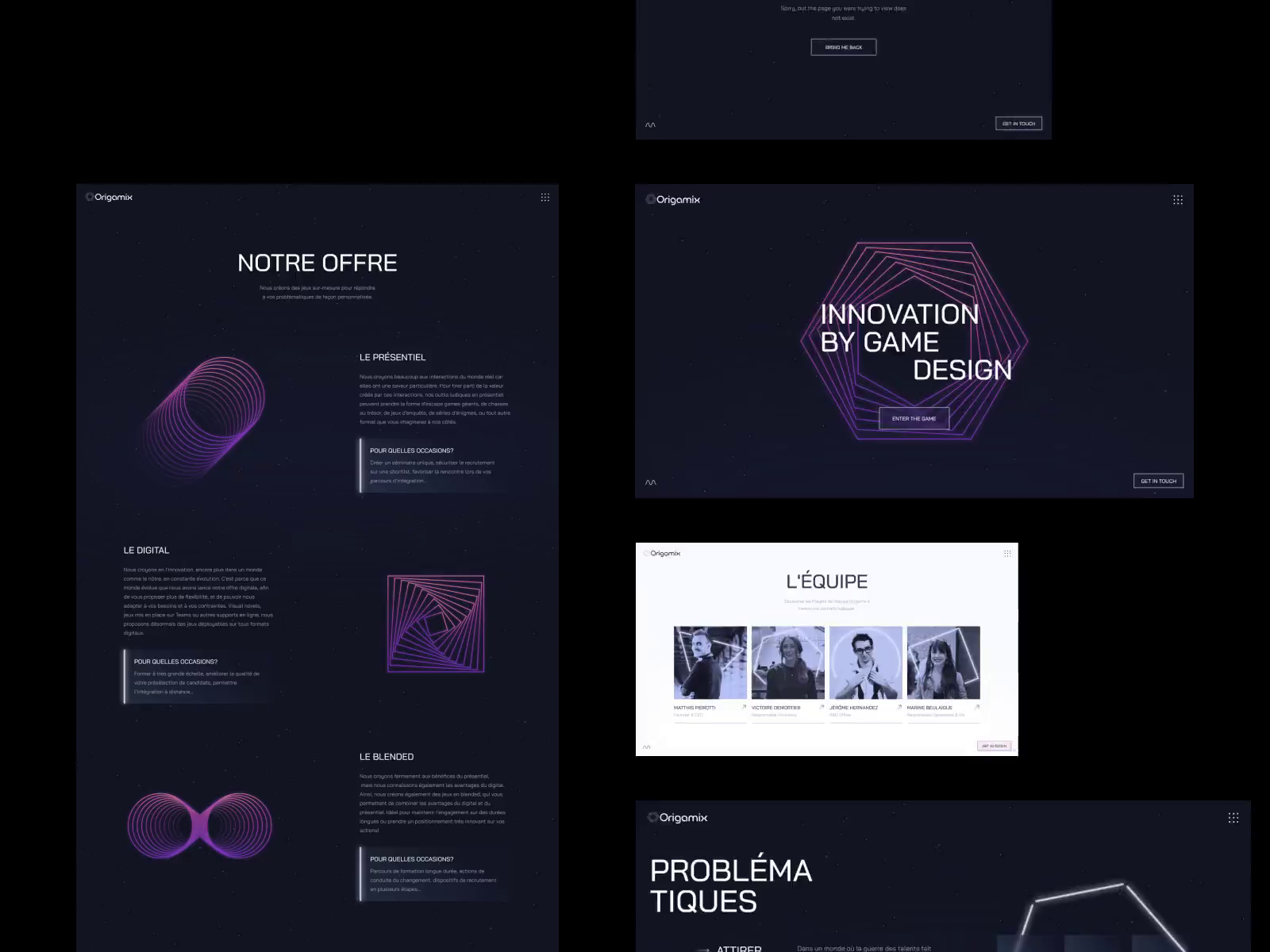 Origamix by Báchoo Studio on Dribbble