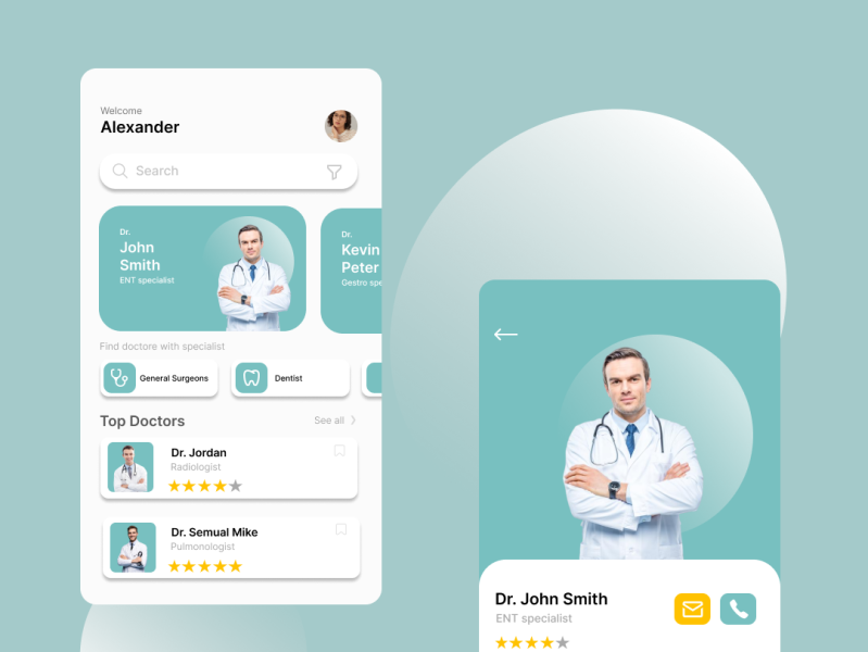 Hospital management system by Redbyte on Dribbble