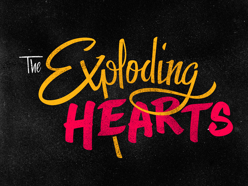 The Exploding Hearts by Philip Eggleston on Dribbble