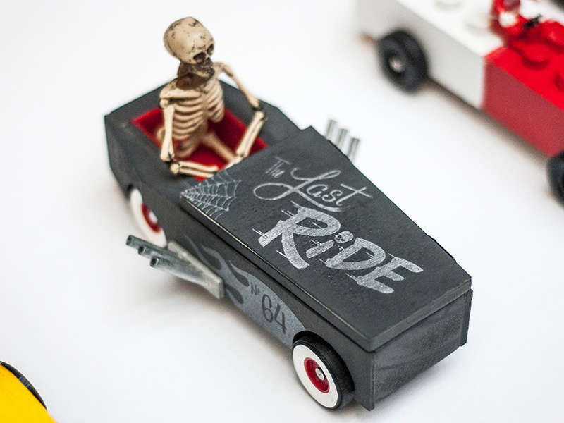 The Last Ride Derby Car by Philip Eggleston on Dribbble