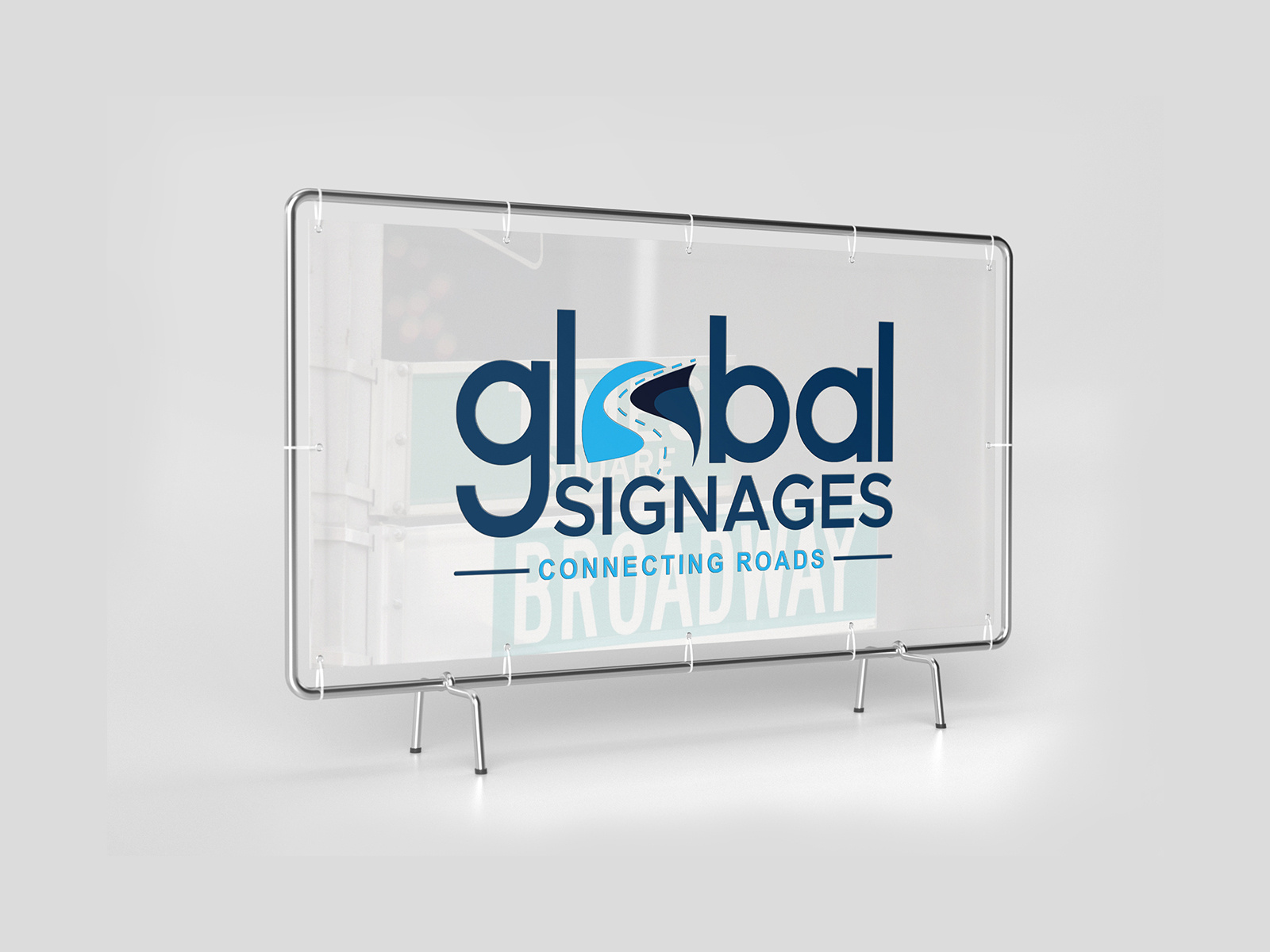 Global Logo 3D Mockup by Aswathy Designs on Dribbble