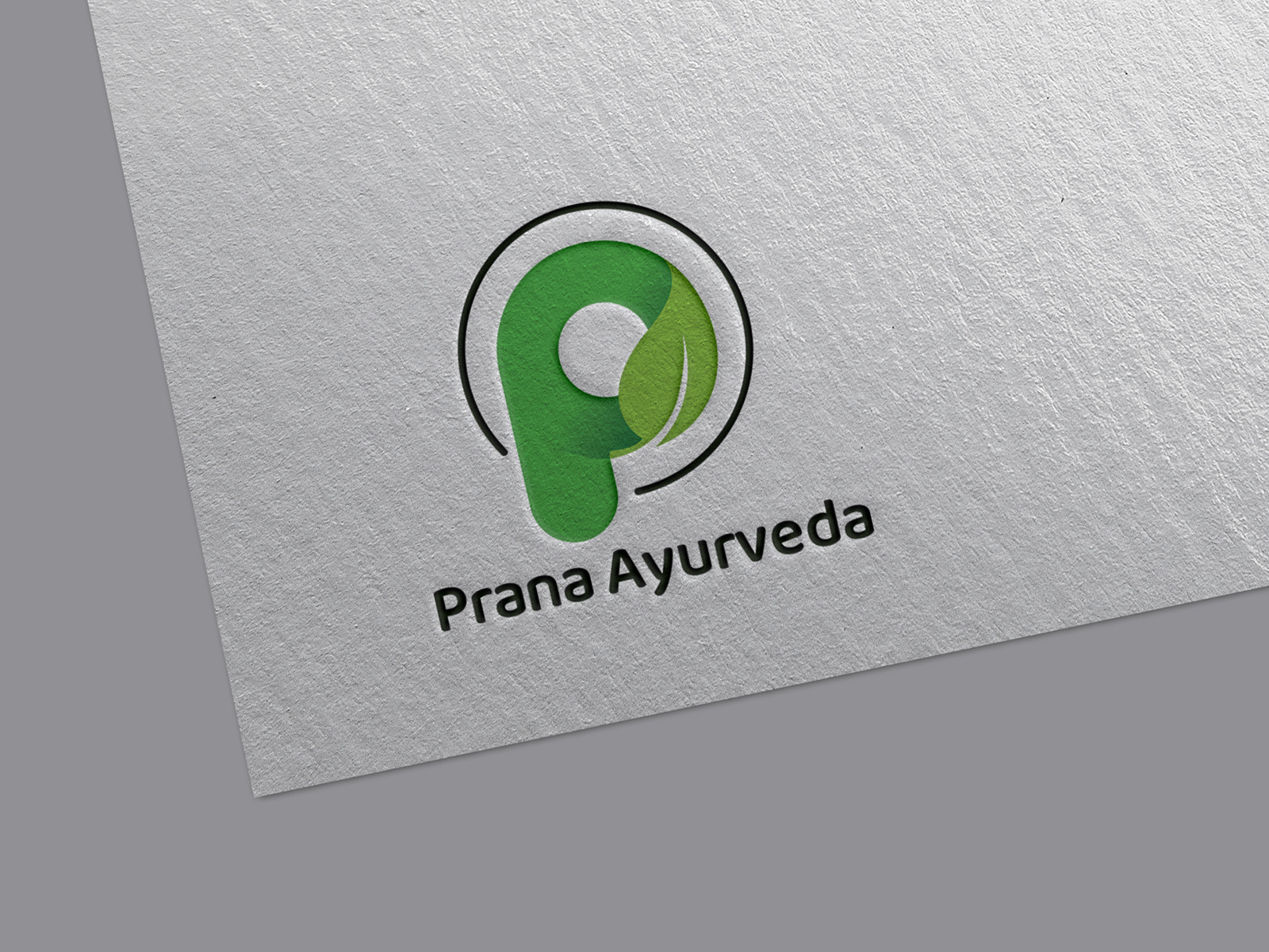 Ayurveda Logo 3D Mockup by Aswathy Designs on Dribbble
