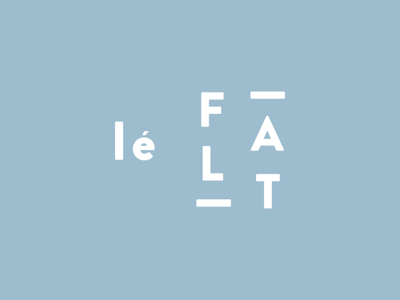 official le flat logo by Tamara Tashna on Dribbble