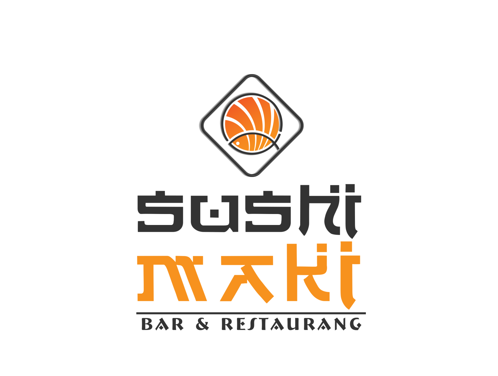 Logo Design - Sushi Maki by Shahidul Alam on Dribbble