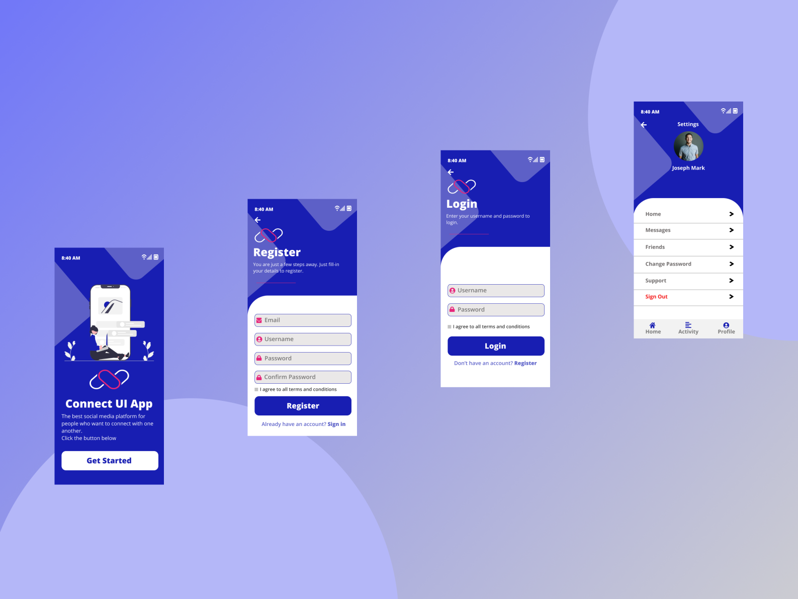 App UI Design by Omatsone Vivian on Dribbble