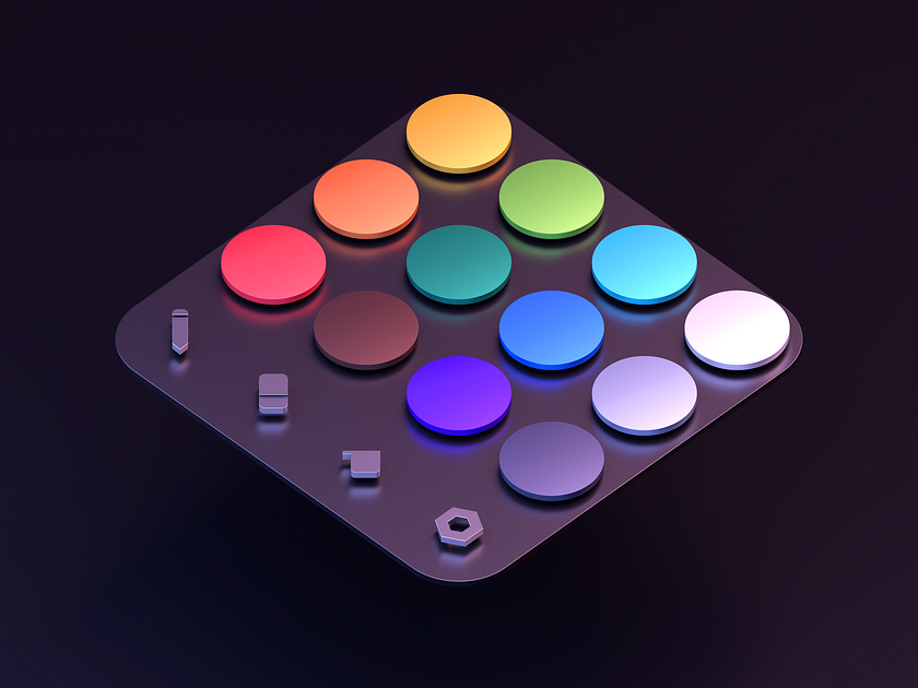 VR Color Picker by Oleg Frolov on Dribbble