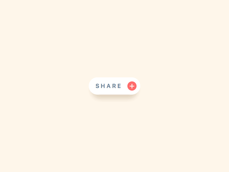 Social share by Oleg Frolov on Dribbble
