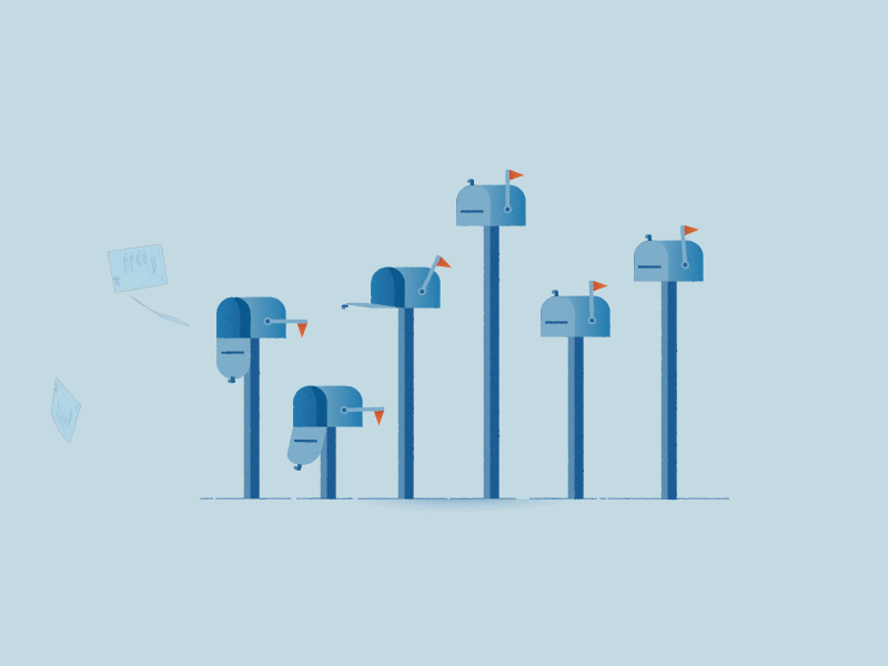 Non-Stop Mailboxes by Brutal Studio on Dribbble