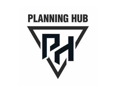Planning Hub Logo Design by Yogit Bhatia on Dribbble