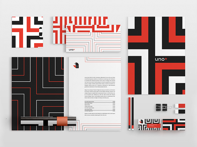 Uno+ Branding by Rolo Carrasco on Dribbble