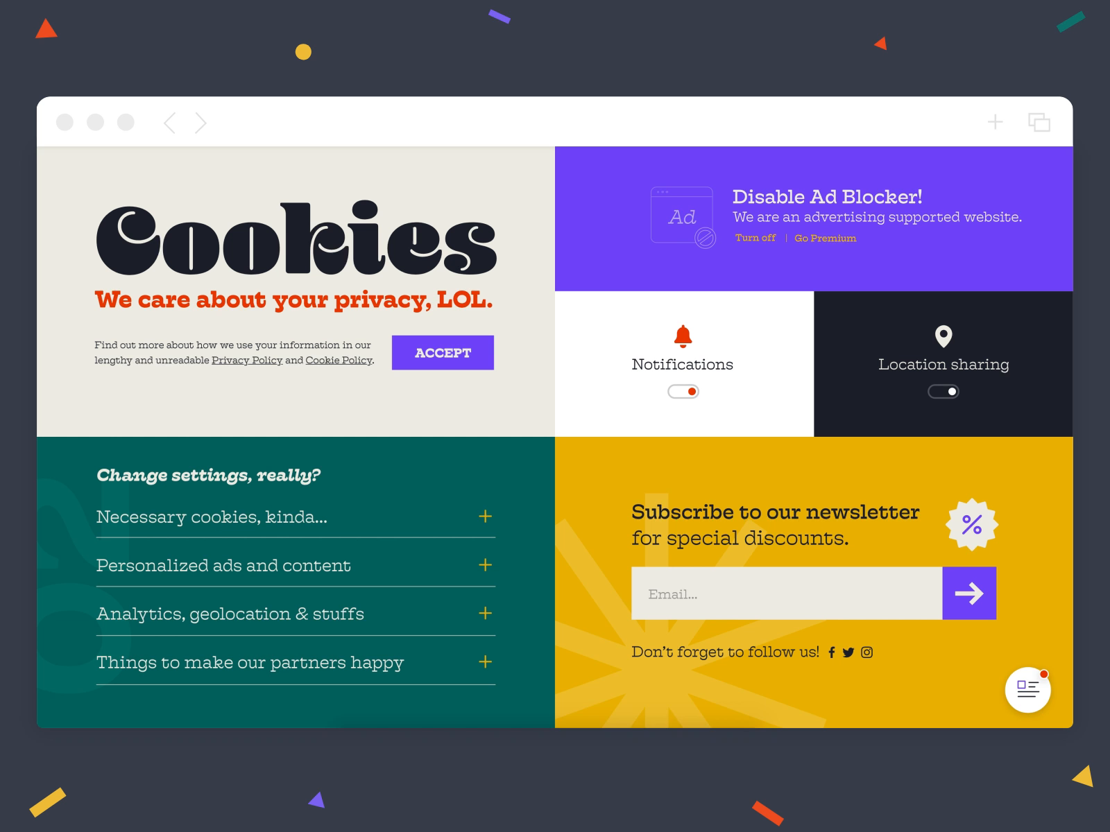 Popup Websites - 202X Design Trends by Andrea Raspo on Dribbble