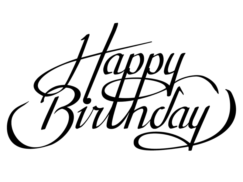 Happy Birthday By Rhianna Reeve Dribbble