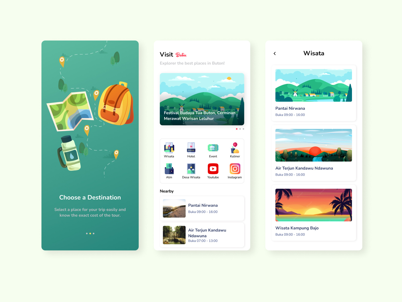 World Tour Mobile App UI UX Design by Fahim Emon on Dribbble