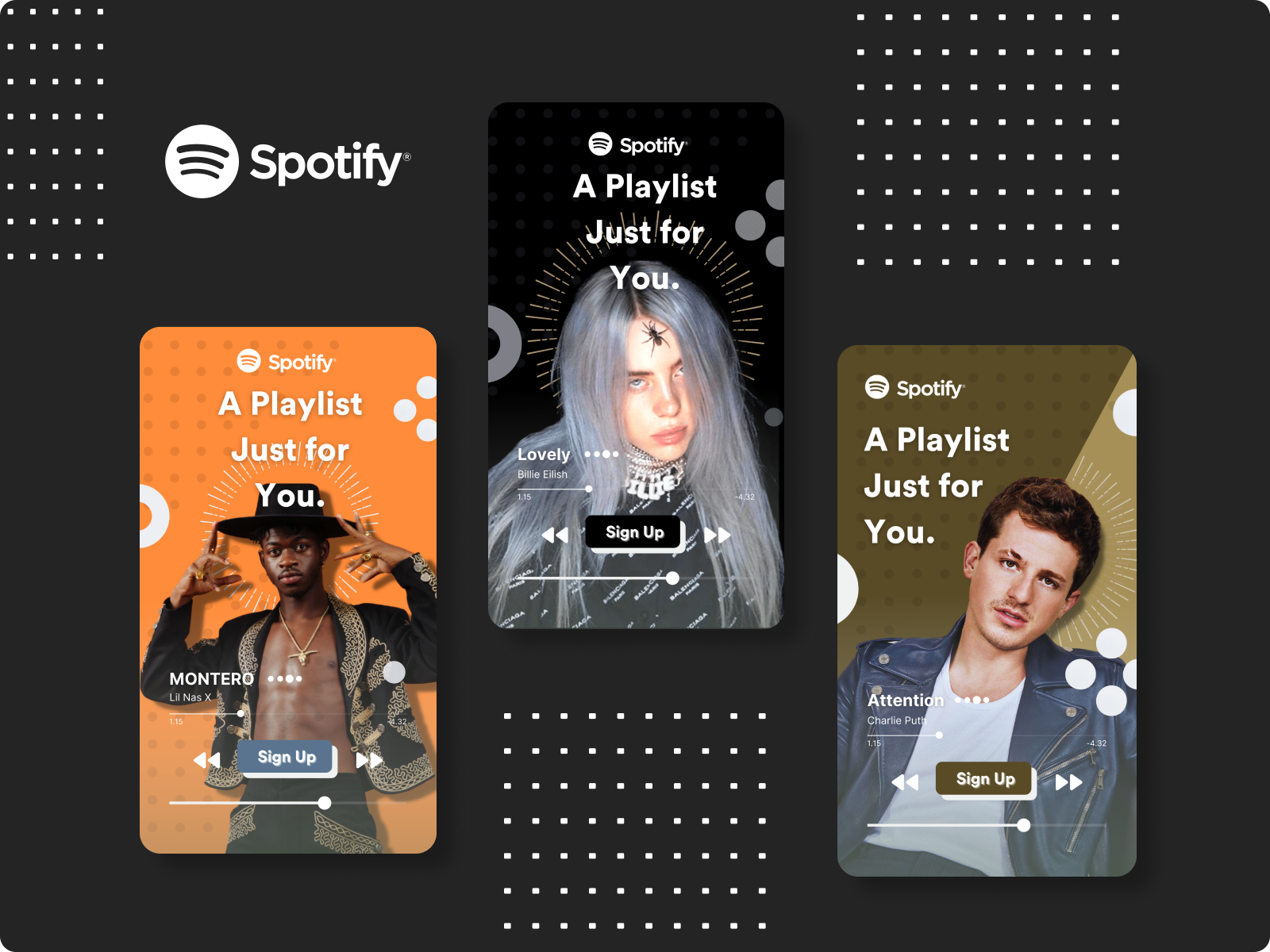 Spotify Campaign Instagram Stories by Iris Neil on Dribbble