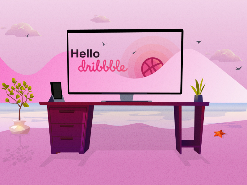 Hello dribble...👋🏻 by Farish Fab on Dribbble