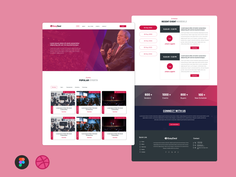 Easy Deal Website by Ishara Induranga on Dribbble
