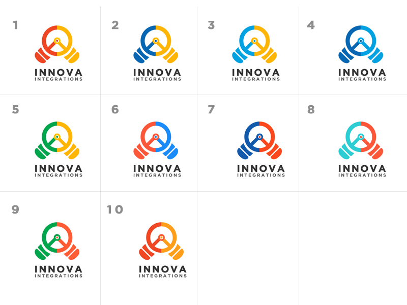 Logo Design - Innovation Intergration by PrabhakaranG on Dribbble