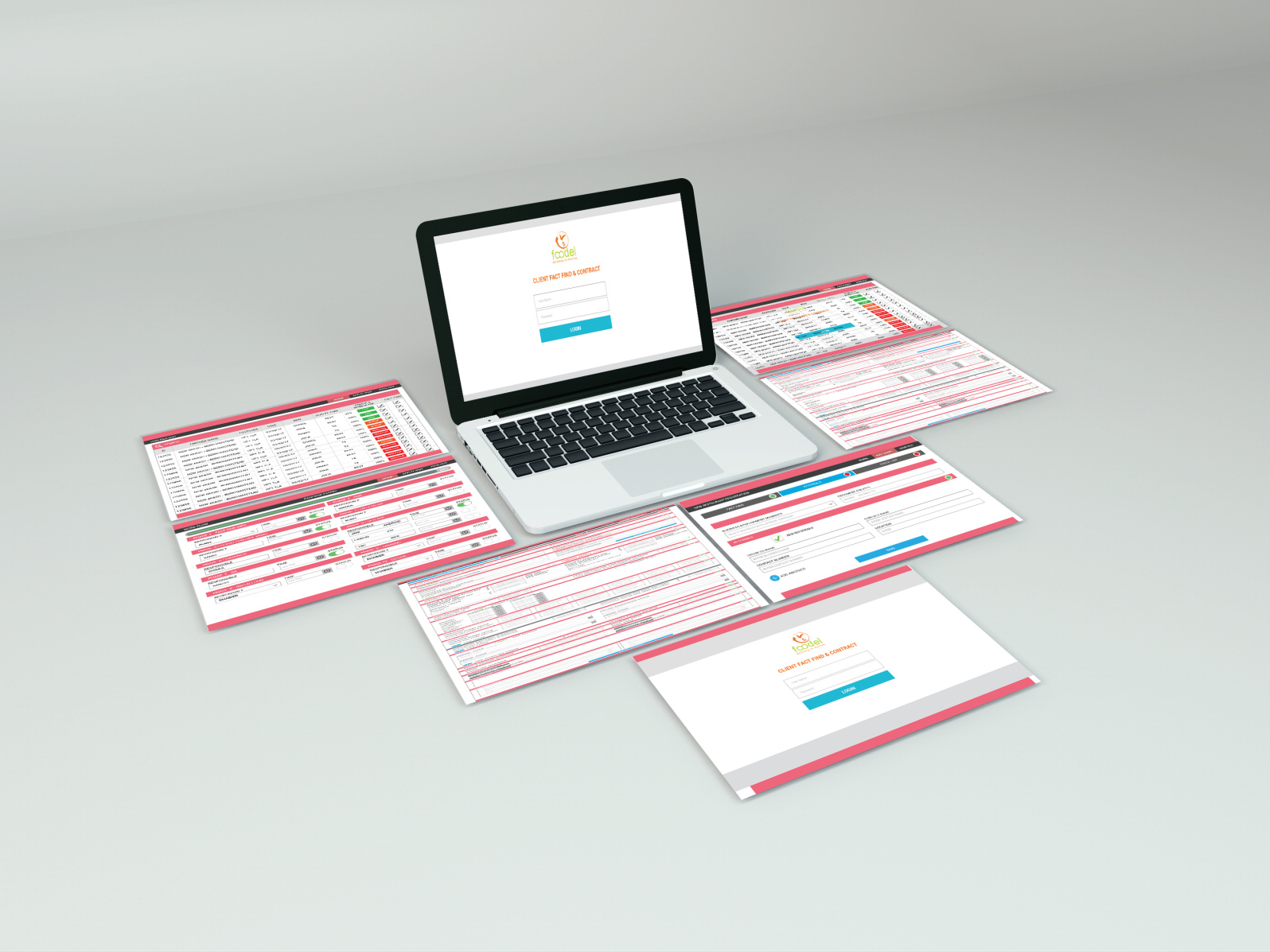 Web Screen design under mockup by Consign Creative Agency. by Consign ...