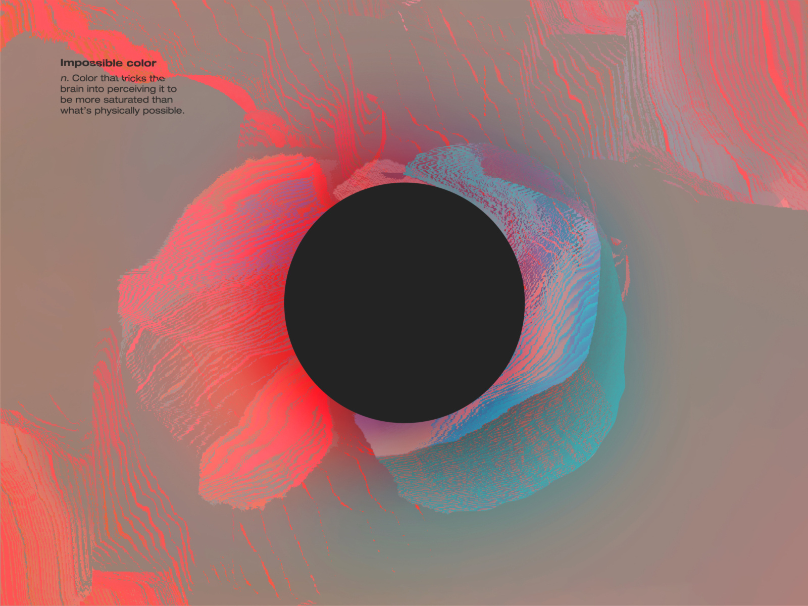 Impossible color by geometrieva on Dribbble