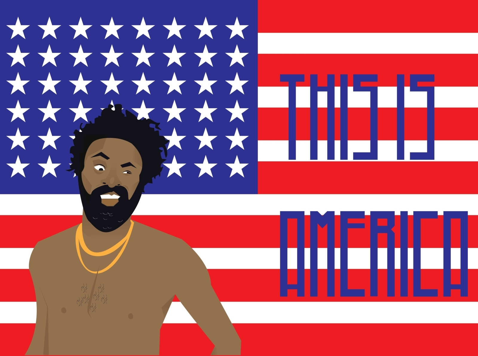 This is America (Childish Gambino) by Chacko Jacob on Dribbble