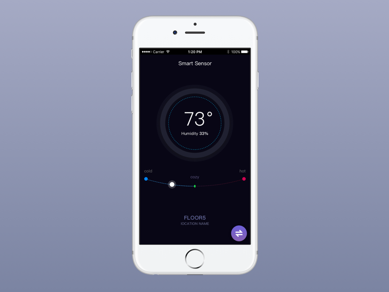 Air Control APP 03 by jayshenjin on Dribbble