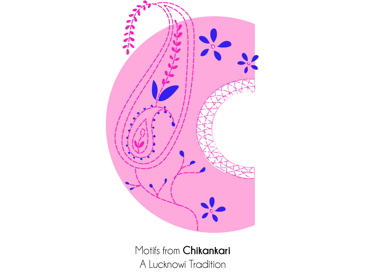 Chikankari from Lucknow by Teja Kumar on Dribbble