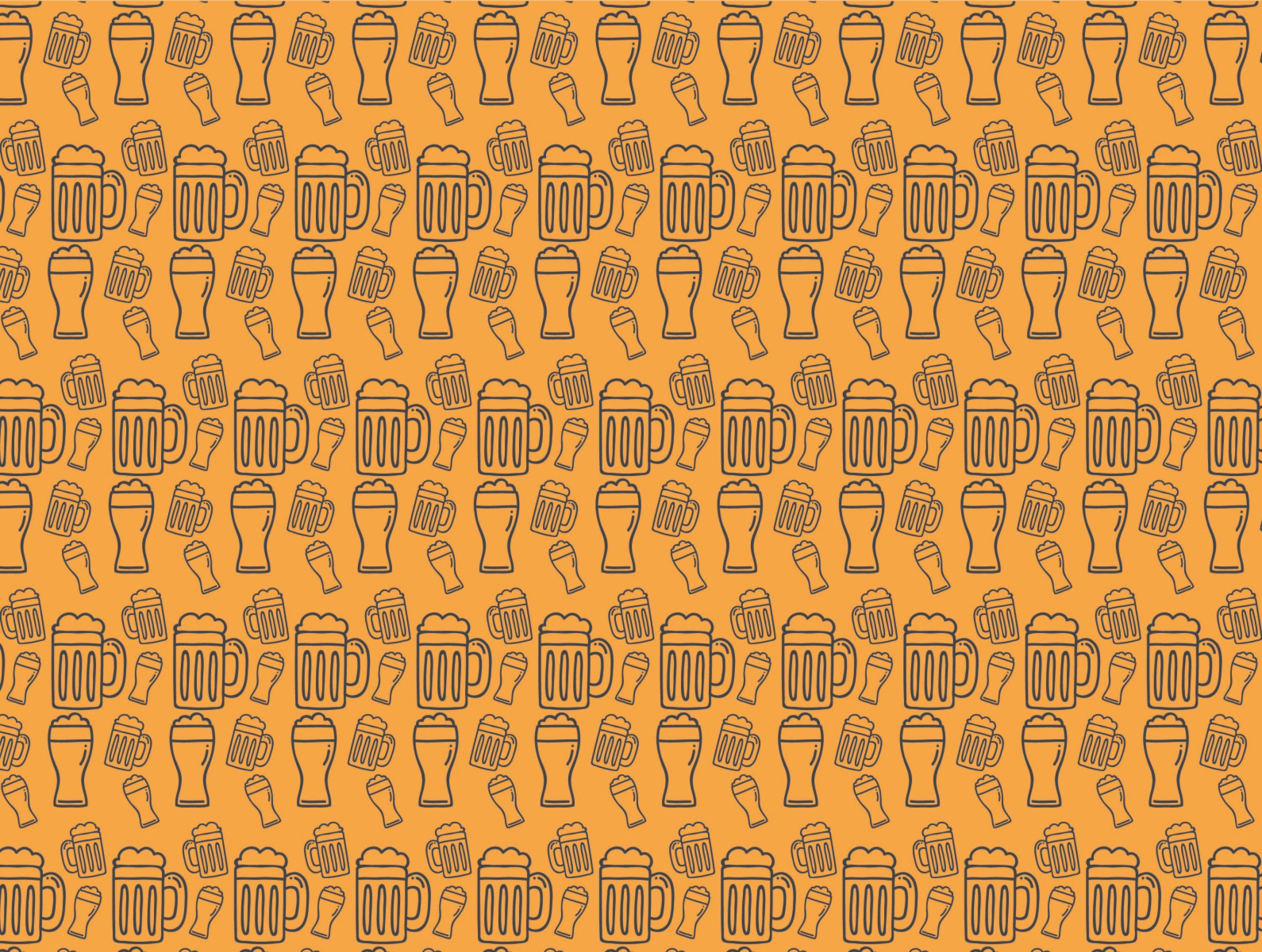 Beer Pattern by Brooke Adams on Dribbble
