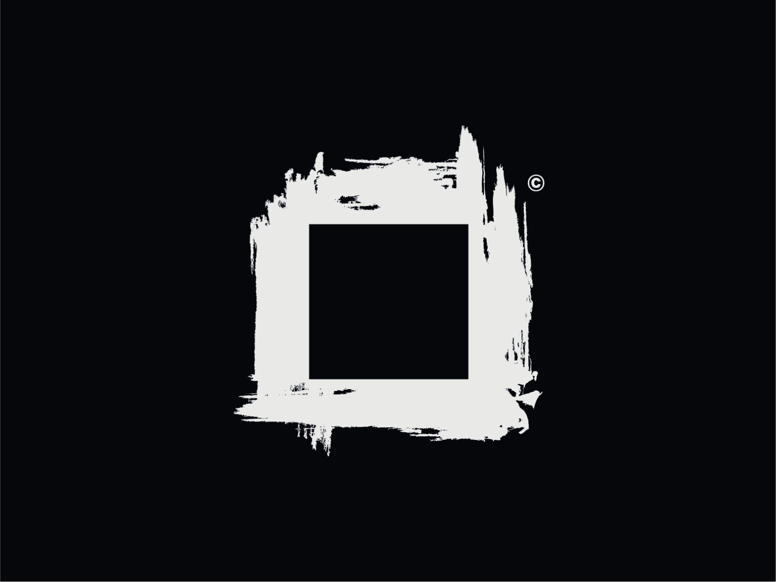 Abstract Square Frame Painting Logos by Connor Fowler on Dribbble