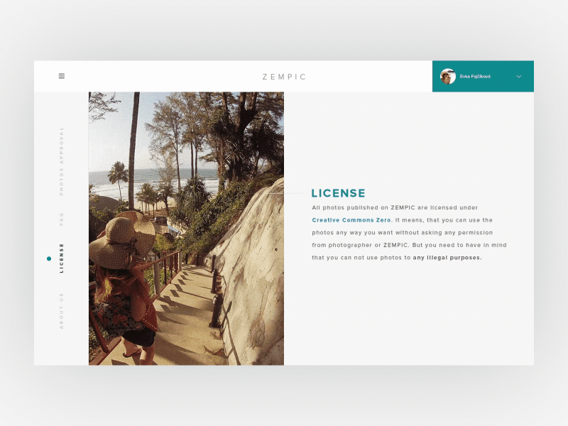 Page transition animation by Juraj Zajačka on Dribbble