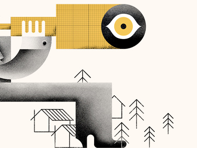 Looky there! by Andrew Colin Beck on Dribbble