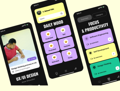Productivity App- Design Challenge by Mahmudjon Orifjonov on Dribbble
