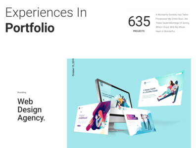 Personal Portfolio Design by Muhammad Nirob on Dribbble
