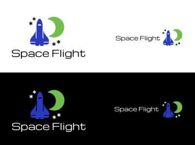 Space Flight Logo by Clay Hoover on Dribbble